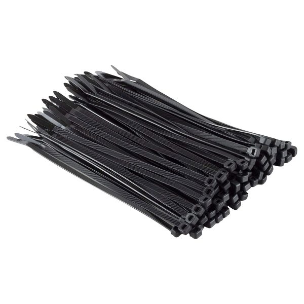 Black Nylon Cable Ties – Pack of 100 – Coldroomshop